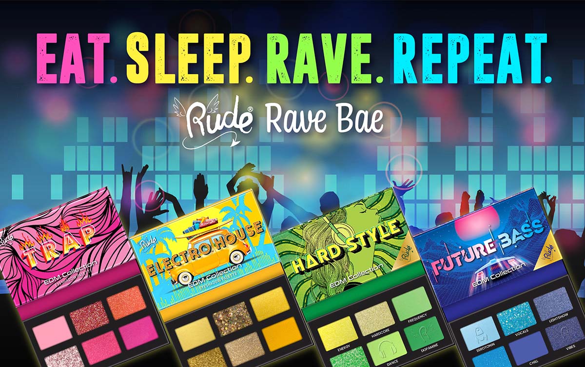 Eat, Sleep, Rave & Repeat: Rude Rave Bae – Rude Cosmetics