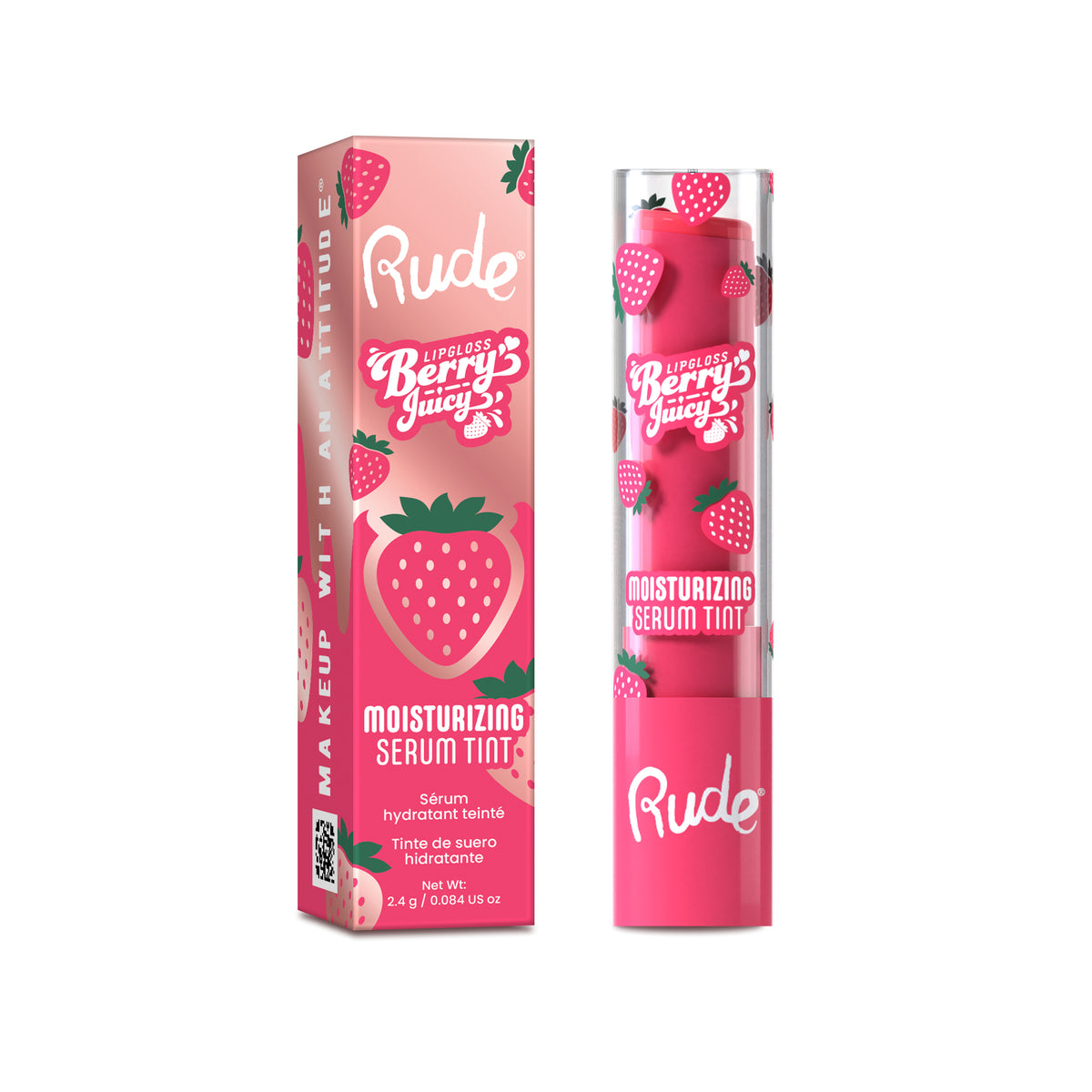Berry Juicy Moisturizing Serum Tint Display Set – Rude Cosmetics