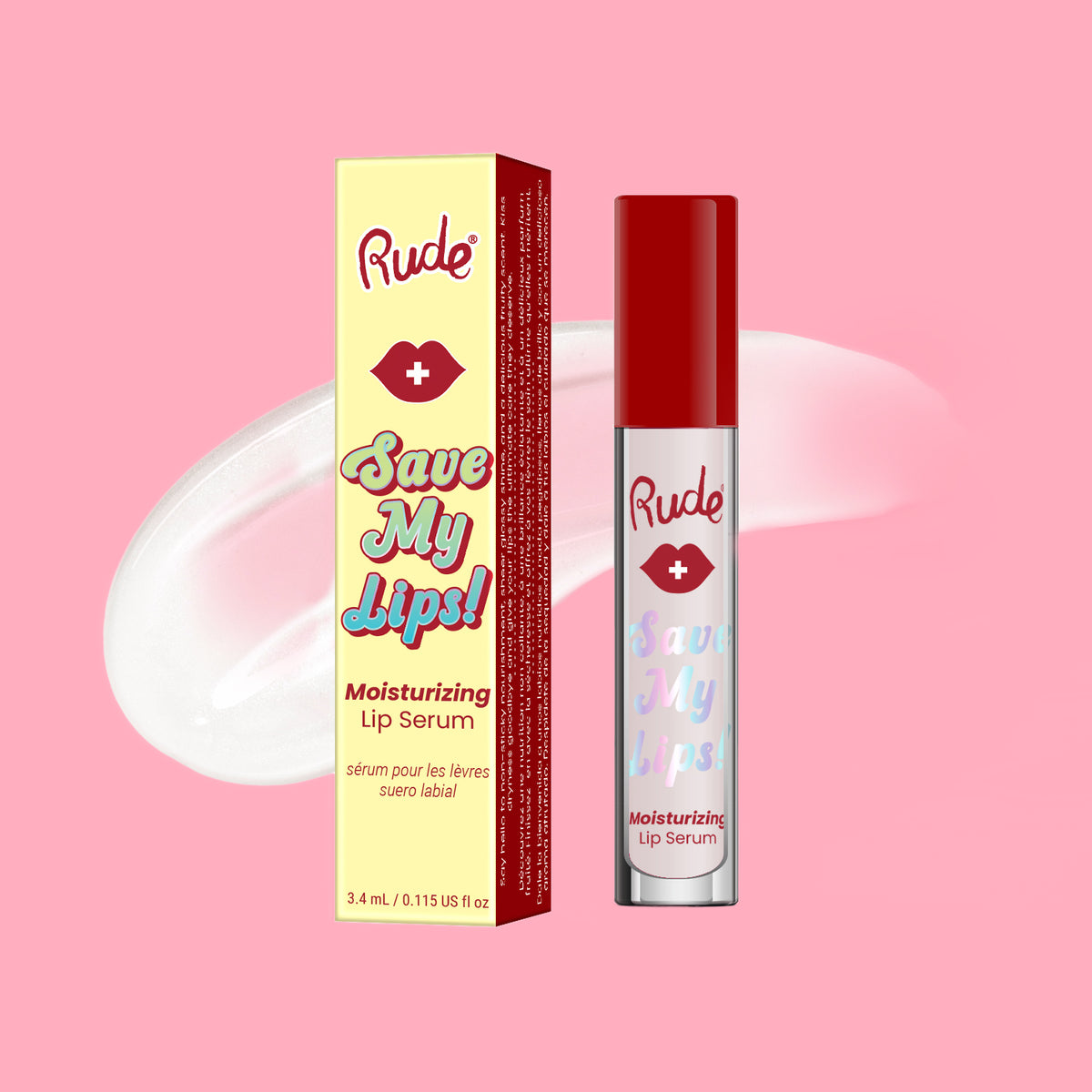 Save My Lips Moisturizing Lip Serum – Rude Cosmetics
