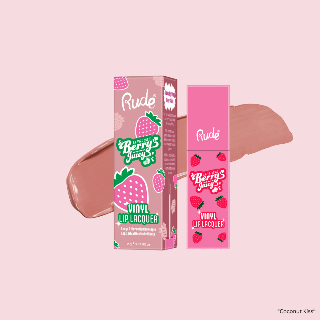 Berry Juicy Vinyl Lip Lacquer – Rude Cosmetics