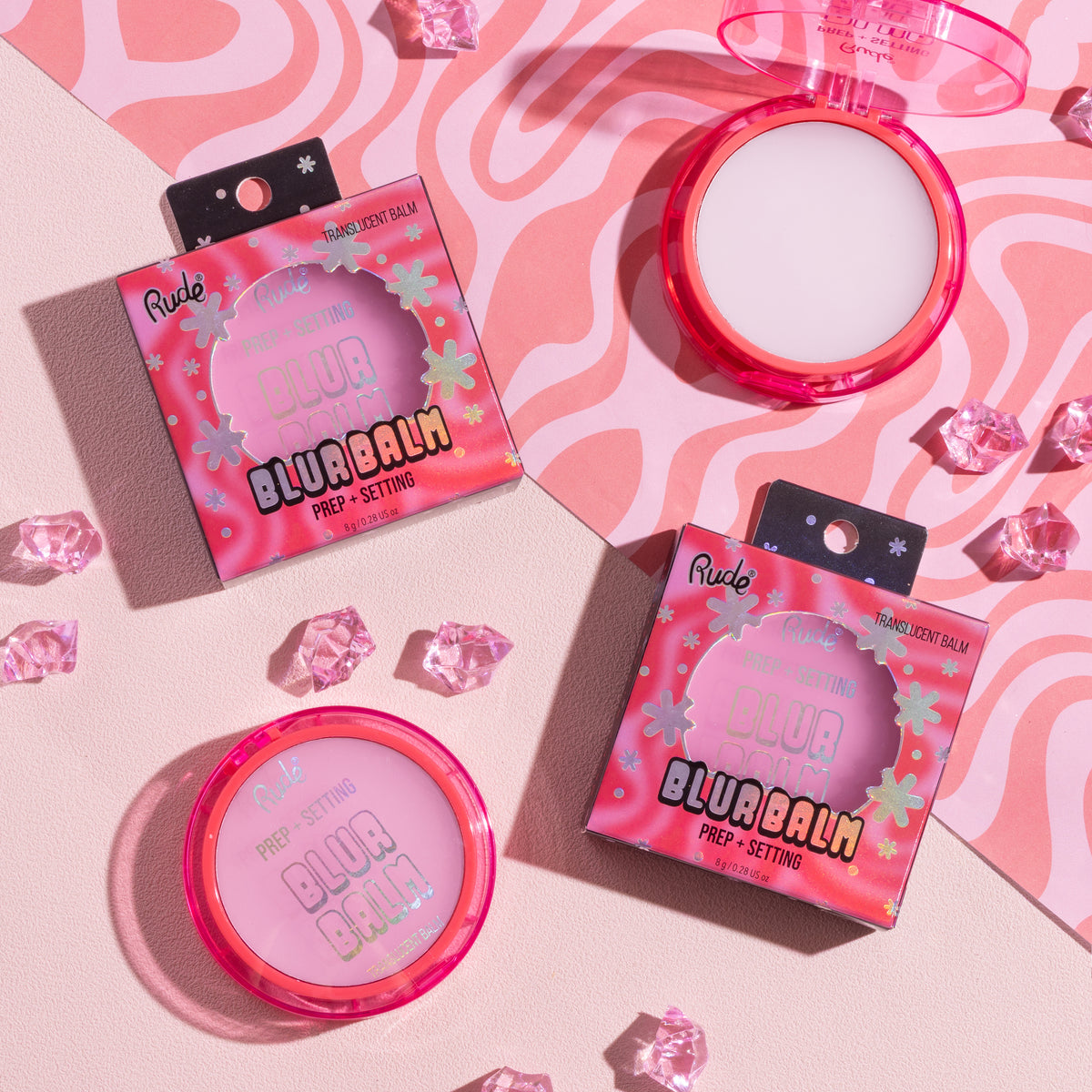 Blur Balm - Prep + Setting Translucent Balm by Rude Cosmetics