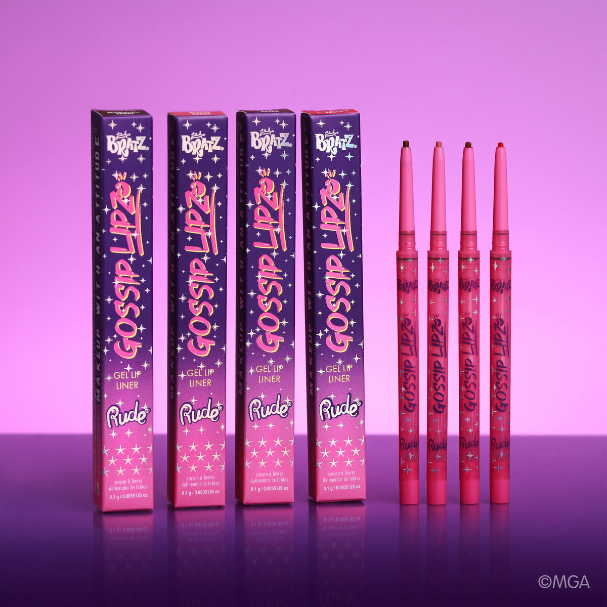 Bratz Gossip Lipz Gel Lip Liner – Rude Cosmetics