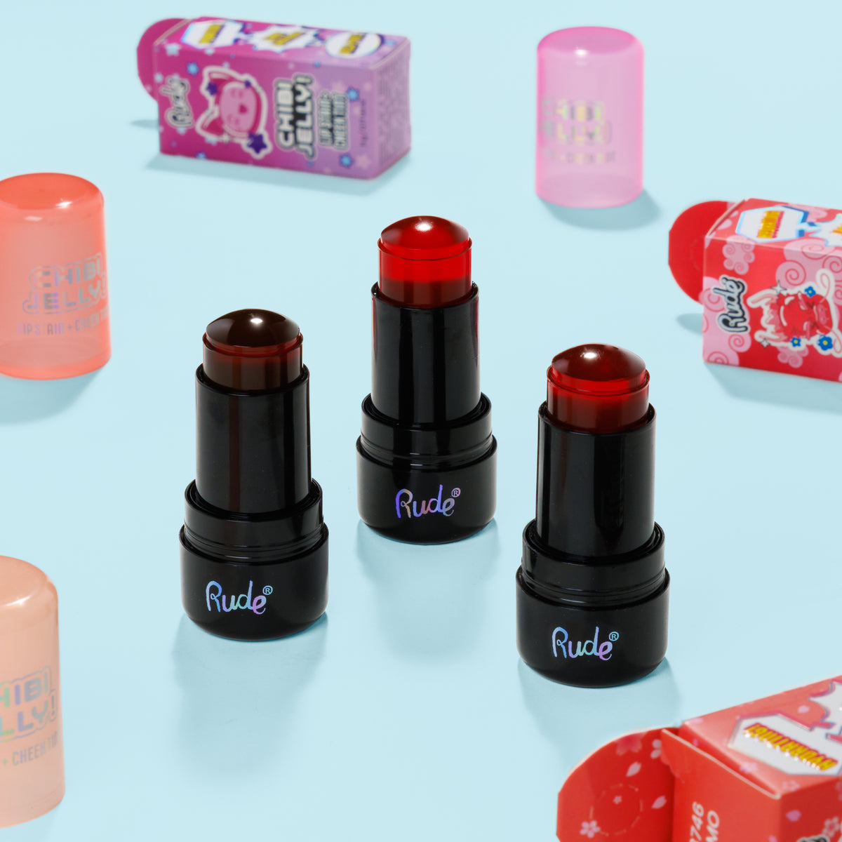 Chibi Manga Collection - Chibi Jelly! Lip Stain and Cheek Tint by Rude ...