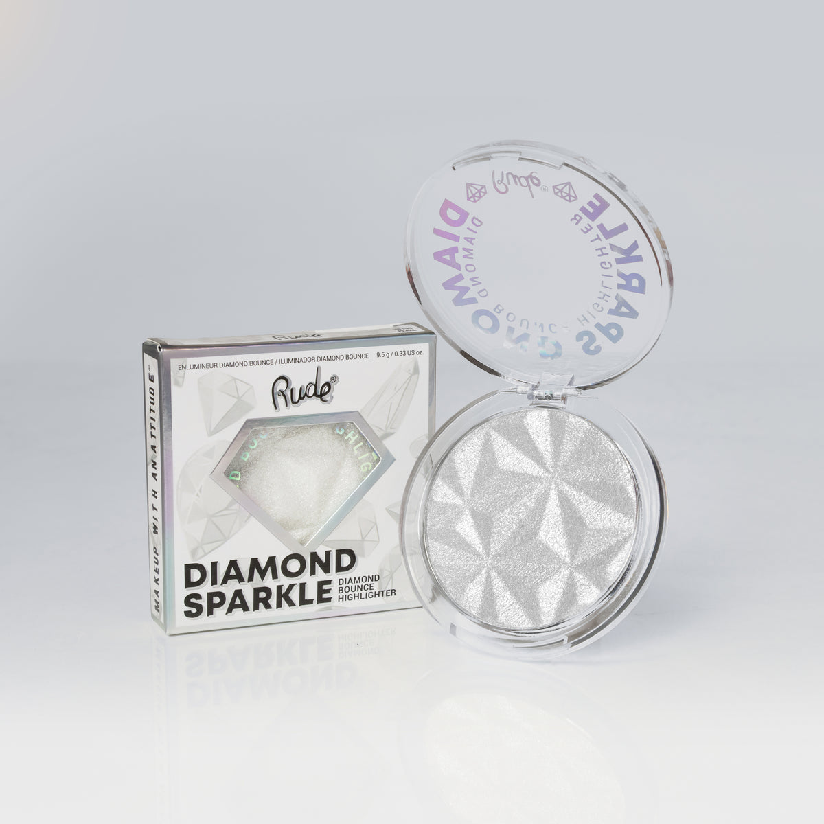 Diamond Sparkle Diamond Bounce Highlighter by Rude Cosmetics