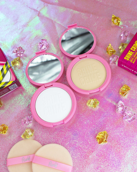 Shine Crime Anti-Shine Blotting Powder by Rude Cosmetics | Oil Control ...
