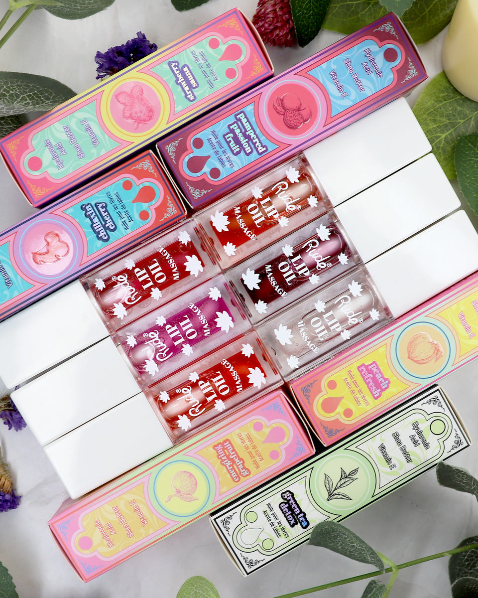 Lip Oil Massage - Luxurious Hydration for Soft Lips – Rude Cosmetics