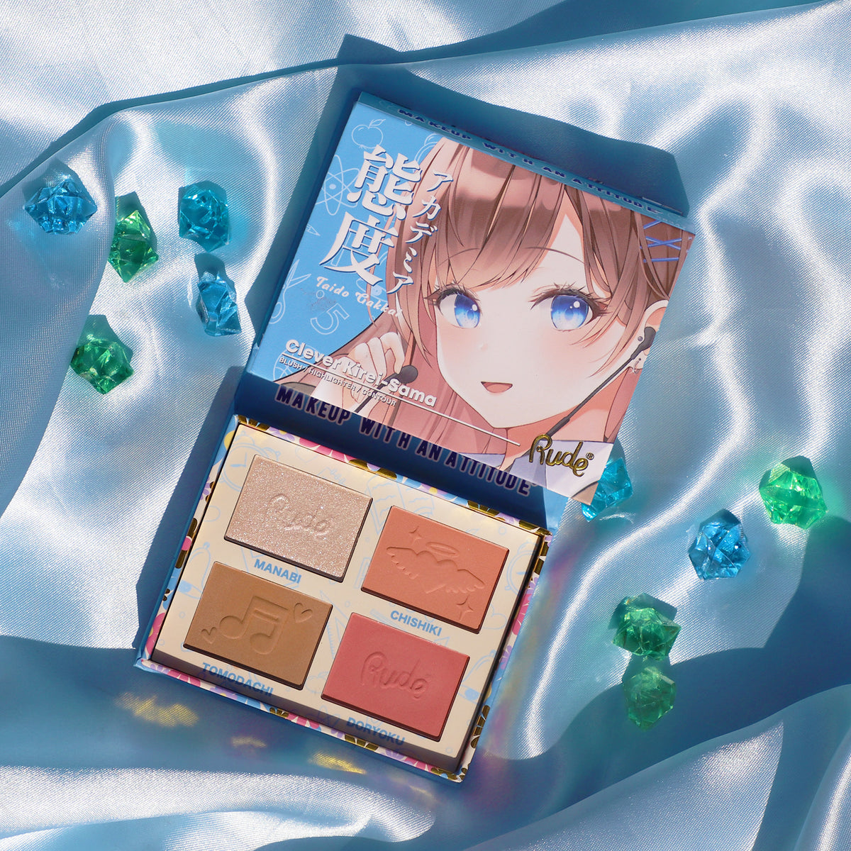 Manga Face Palette by Rude Cosmetics - Anime Face & Makeup Palette