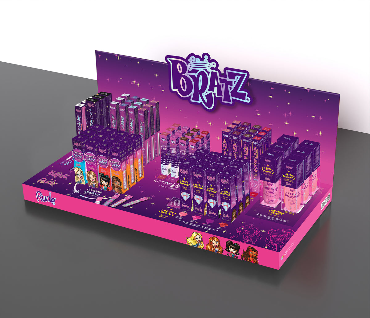 Bratz Display Set B – Rude Cosmetics