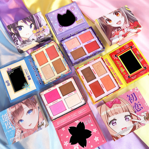 Manga Face Palette by Rude Cosmetics - Anime Face & Makeup Palette