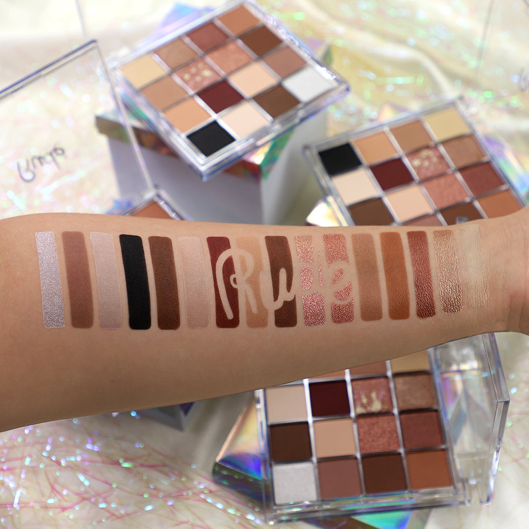 Be Square Pressed Pigments & Shadows - Geeky by Rude Cosmetics