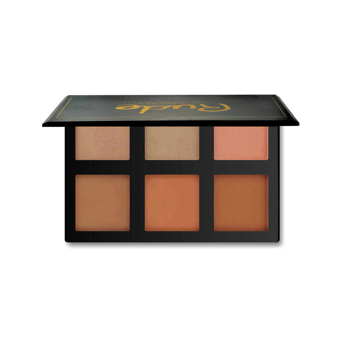 Fearless Face Palette Display Set, 12pcs by Rude Cosmetics