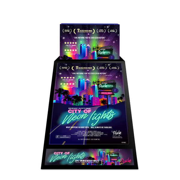 City of Neon Lights- Bright Color Eyeshadow Palette Set 24pc – Rude ...